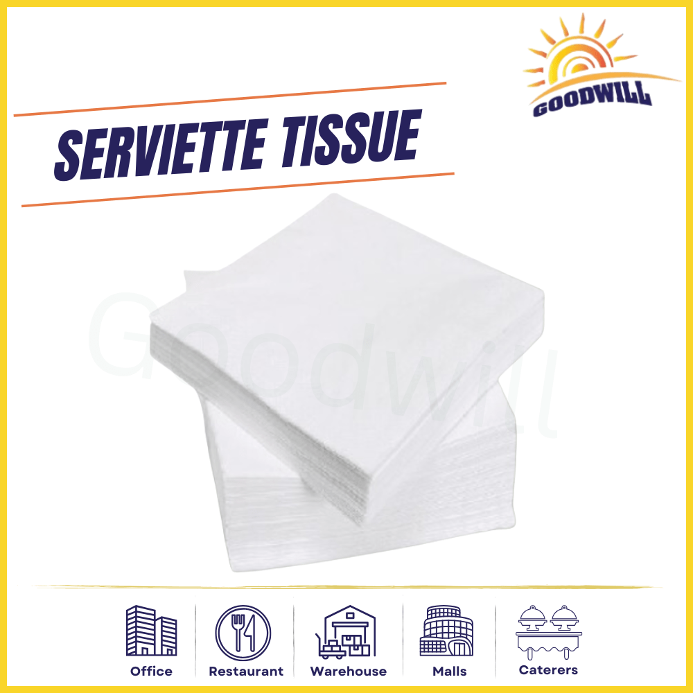 Serviette Tissue | Napkins for Restaurants, Hotels & Offices Goodwill ...